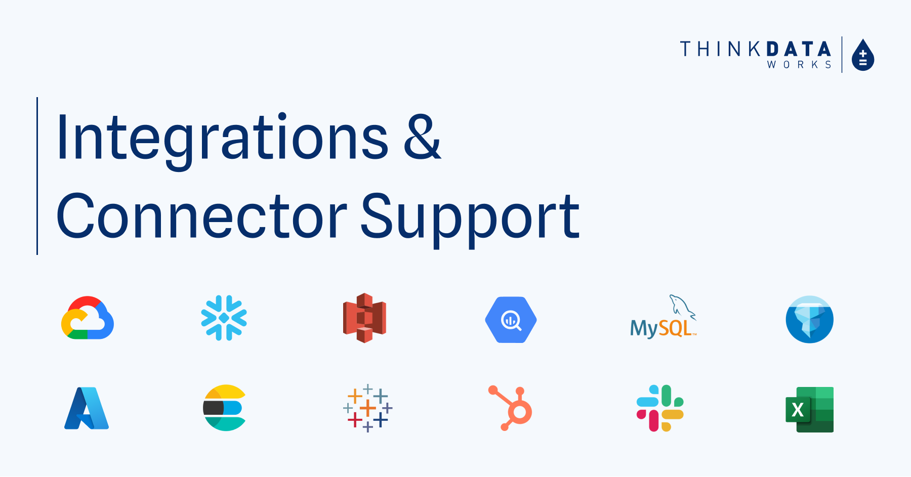 Integrations & Connector Support | Data Enrichment | ThinkData Works